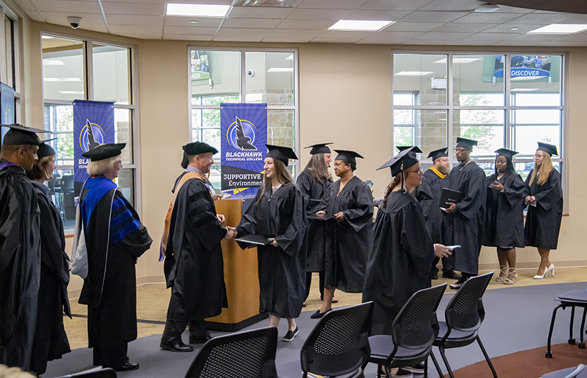 Commencement Held For GED/HSED Graduates - Blackhawk Technical College