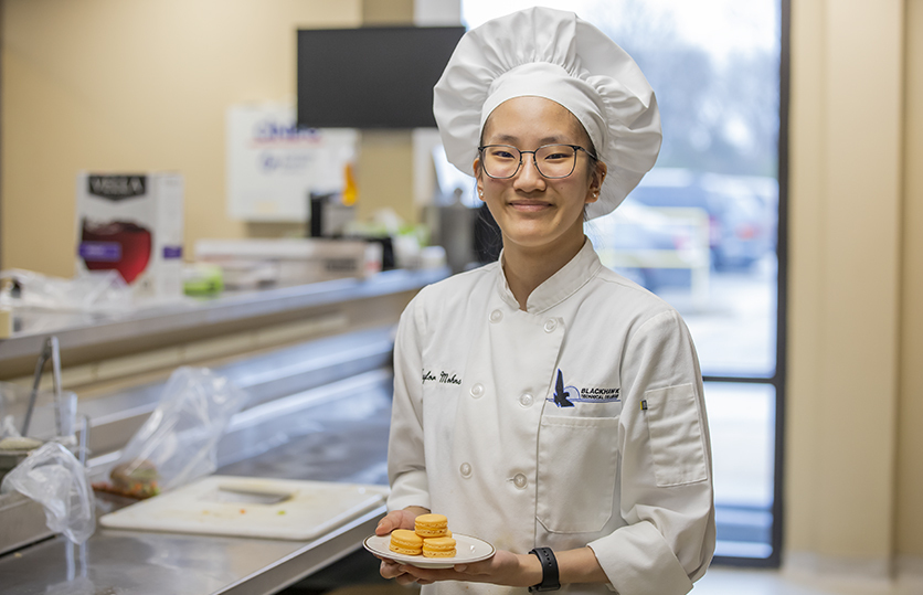As Culinary Student Graduates, She Looks Forward to Learning More ...