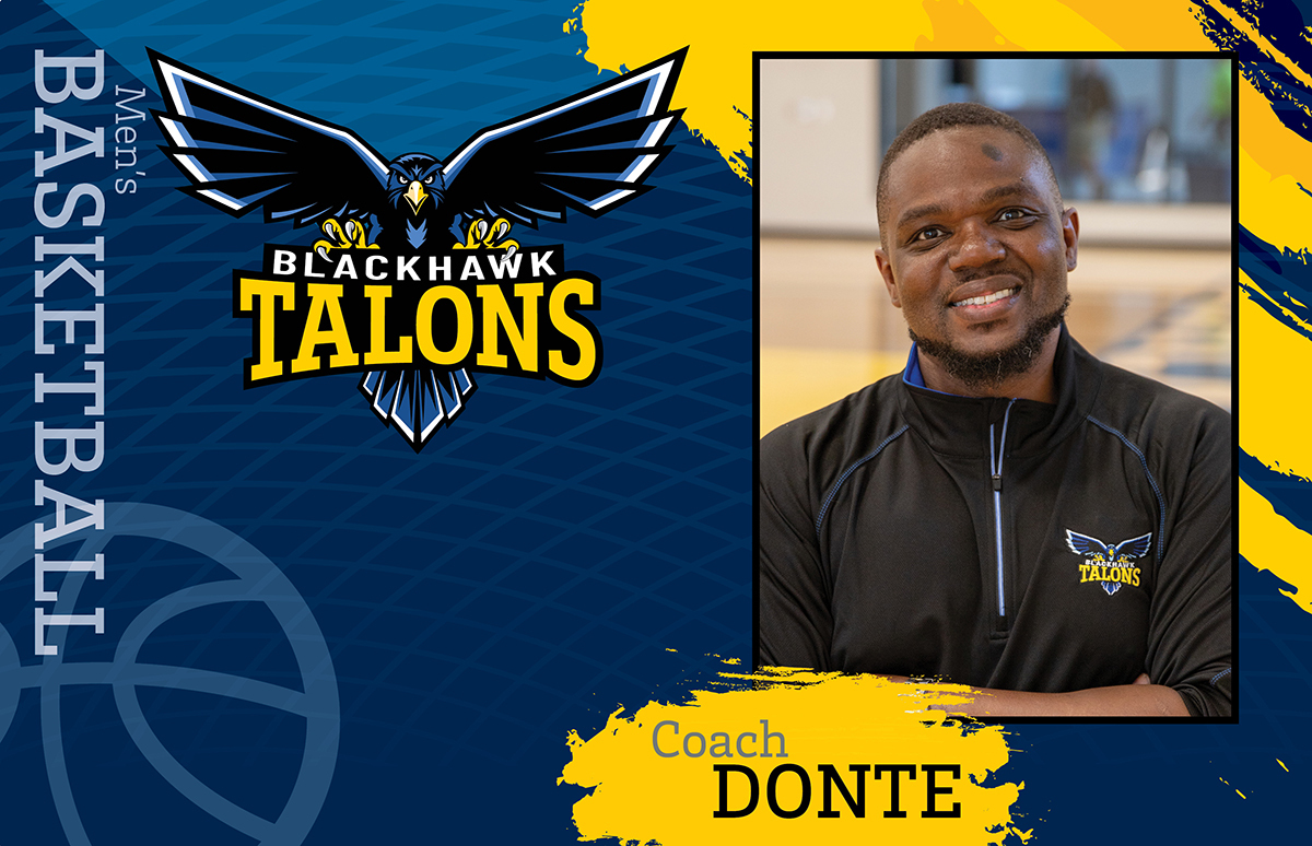 Coach Spotlight: Donte Burt, Men’s Basketball - Blackhawk Technical College